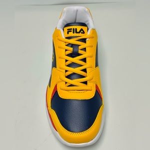 Fila | Shoes | Mens Fila Stirr Yellow Mustard Navy Red Sneakers Nwt ...